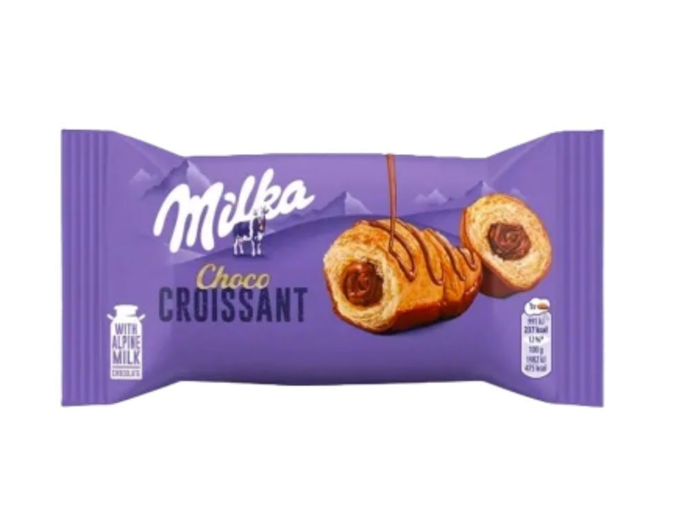 Купити Круасан Milka Choco Croissant з шоколадною начинкою 50 грам ...